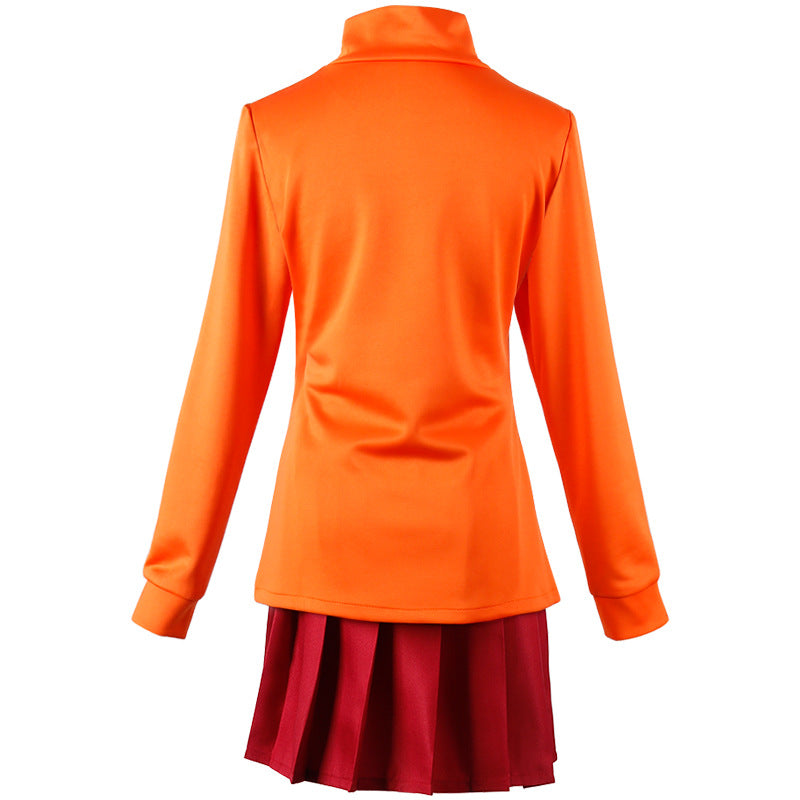 Scooby-Doo Dog Velma Cos Costume Halloween Scooby-Doo Velma Cosplay ...