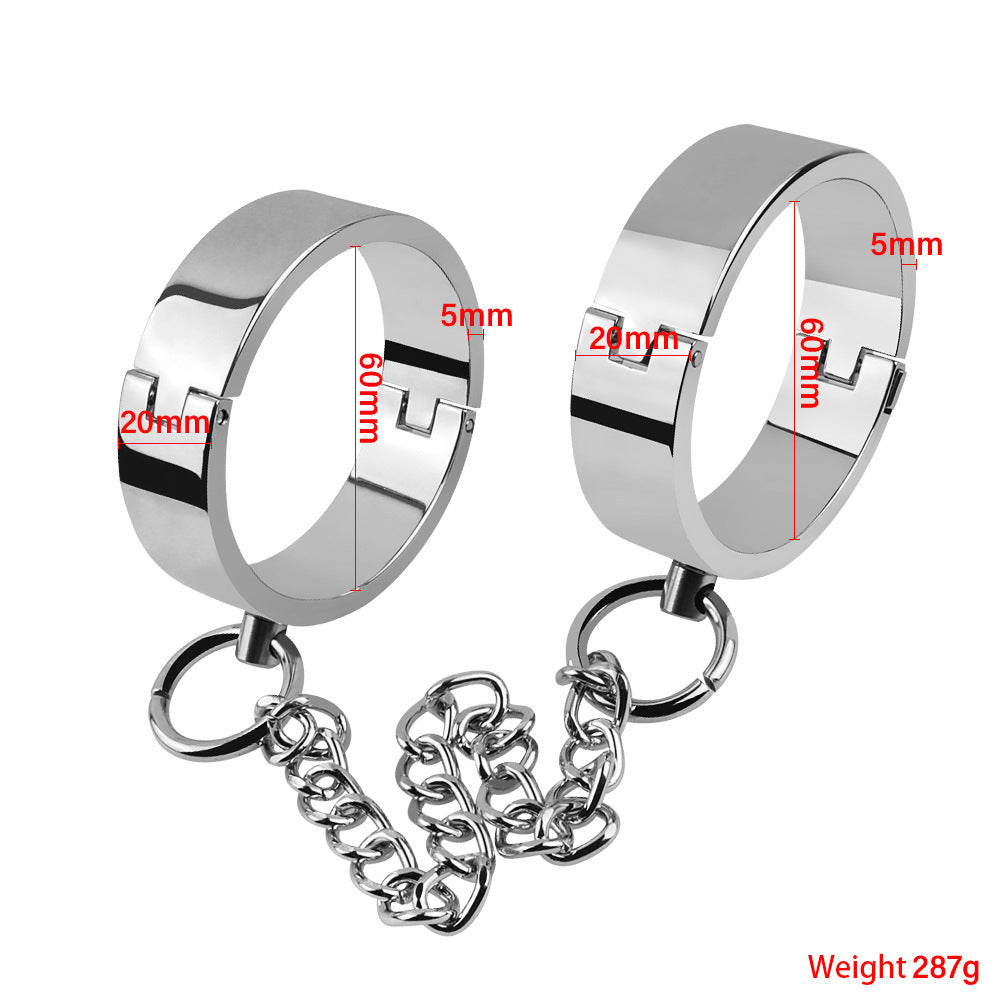 SM Metal Sexy Hancuffs And Ankle Shackles Adult | SeventhLove's