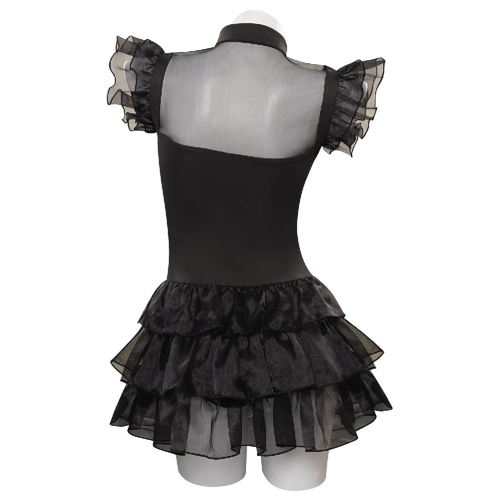 Sexy Wednesday Addams Dress, Secy Wendy Adams Pugsley Costume ...